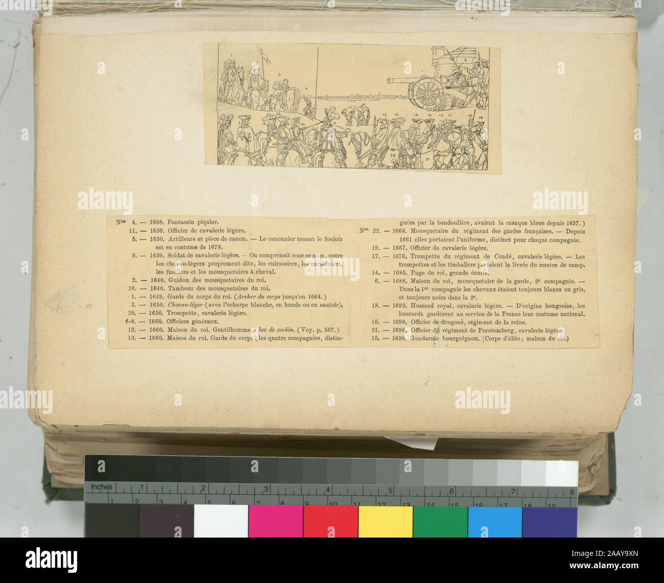 Soldier of France 1650-1678 Louis XIV Stock Photo - Alamy