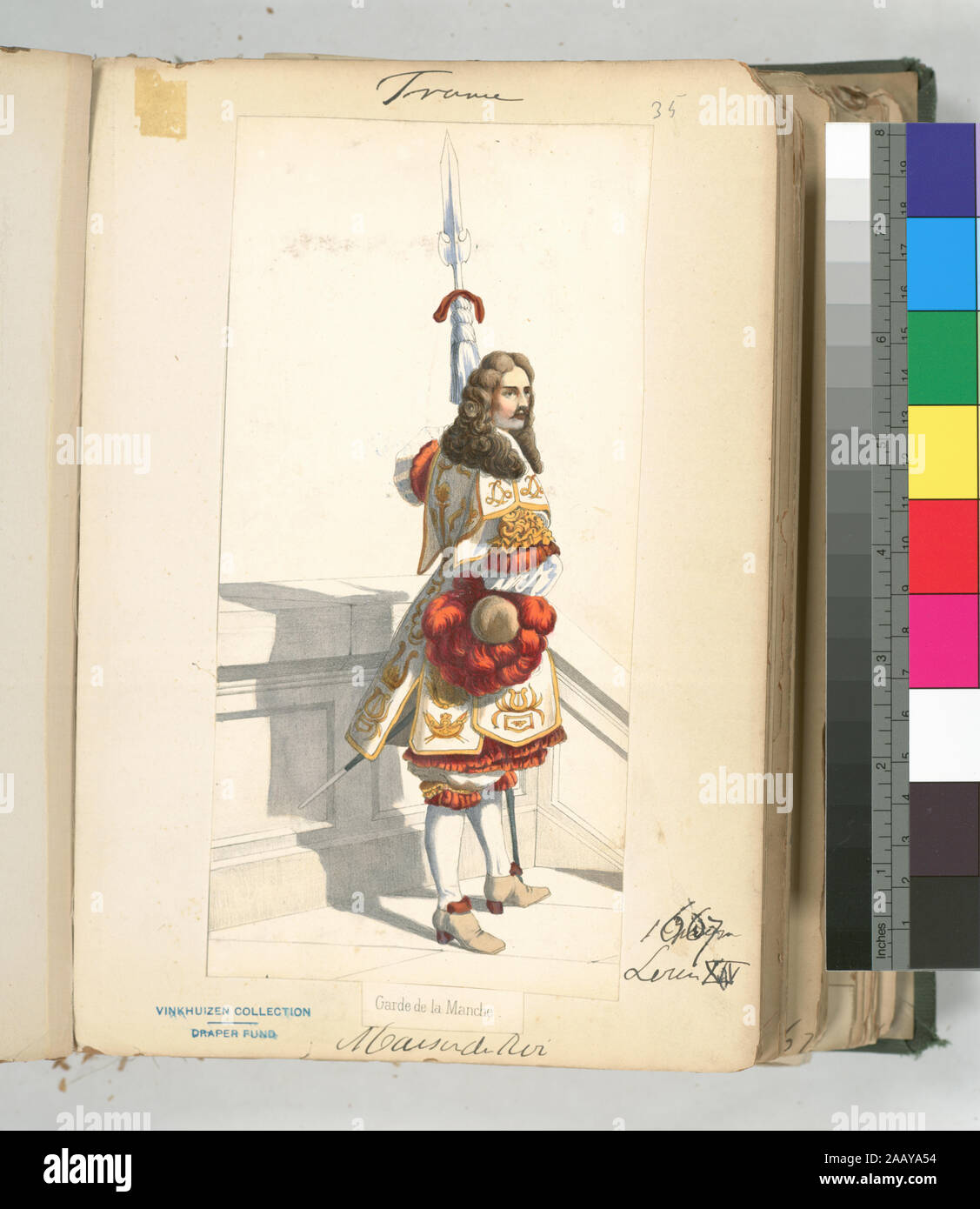 Soldier of France 1650-1678 Louis XIV Stock Photo - Alamy