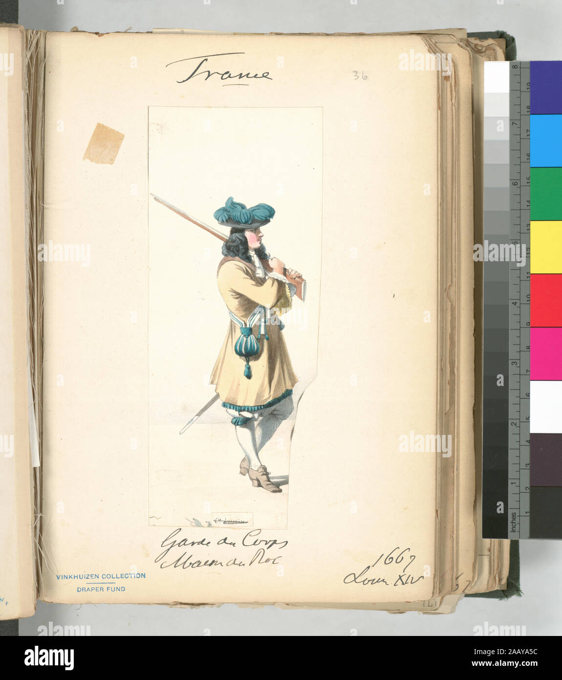 Soldier of France 1650-1678 Louis XIV Stock Photo - Alamy