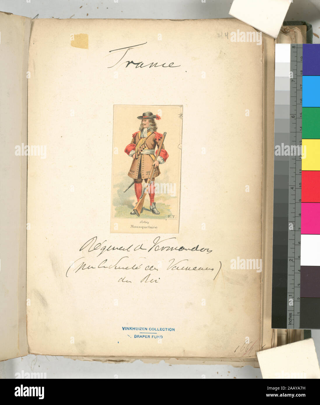 Soldier of France 1650-1678 Louis XIV Stock Photo - Alamy