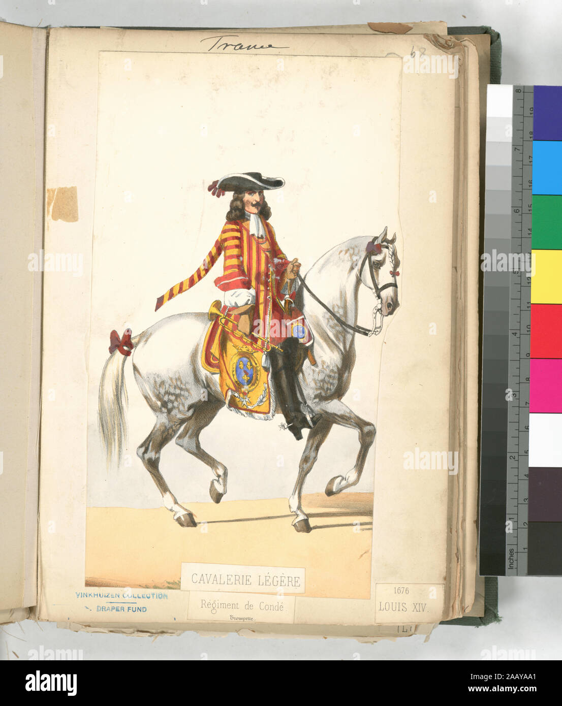 Soldier of France 1650-1678 Louis XIV Stock Photo - Alamy