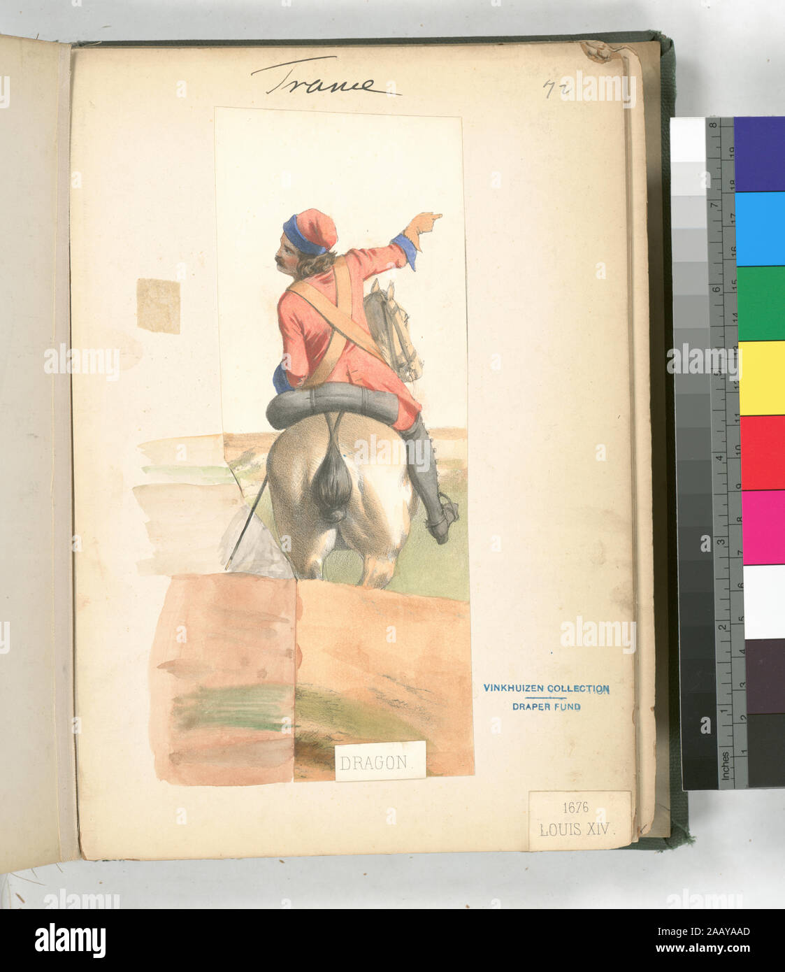 Soldier of France 1650-1678 Louis XIV Stock Photo - Alamy