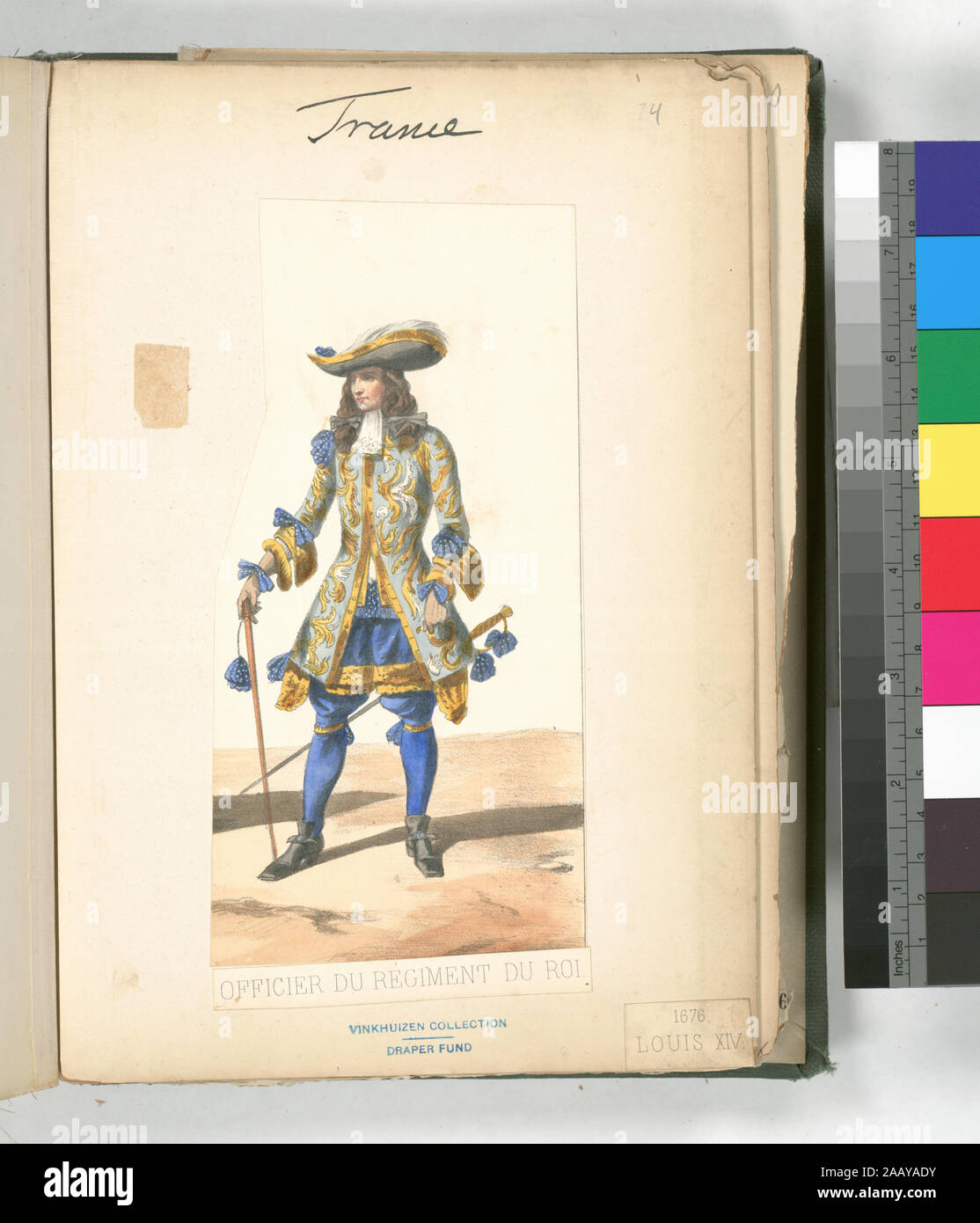 Soldier of France 1650-1678 Louis XIV Stock Photo - Alamy