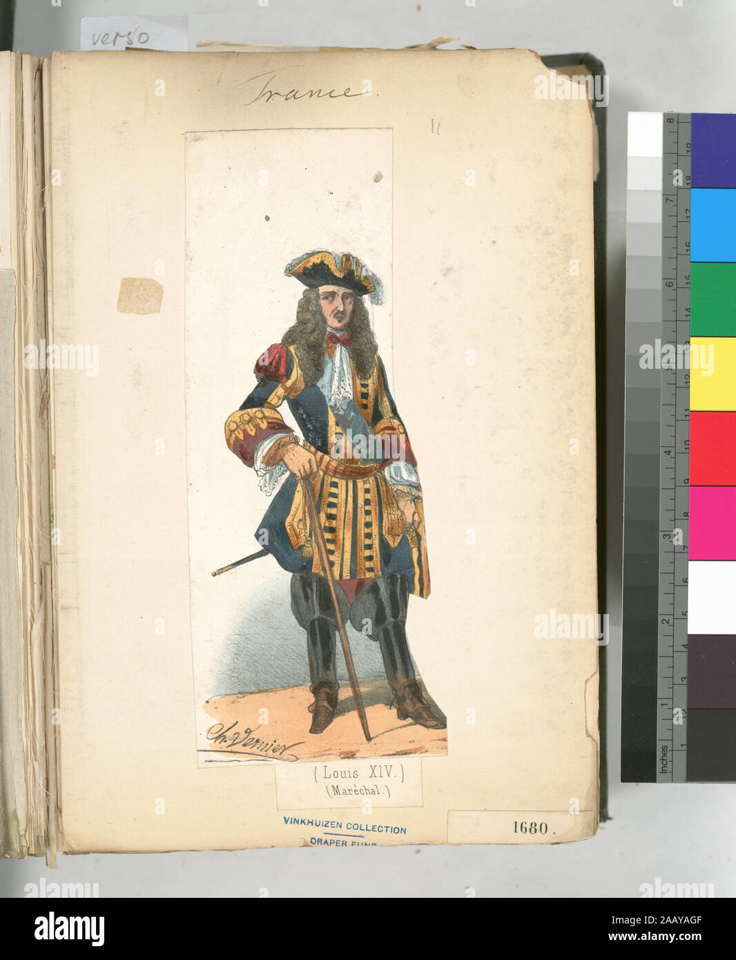 Soldier of France 1680-1700 Louis XIV Stock Photo - Alamy