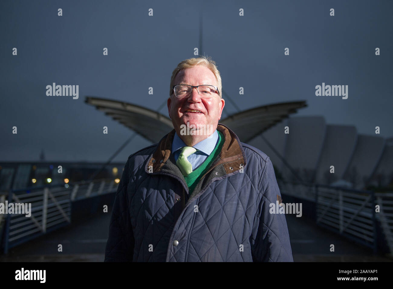 Glasgow, UK. 24th Nov, 2019. Pictured: Jackson Carlaw MSP - Interim ...