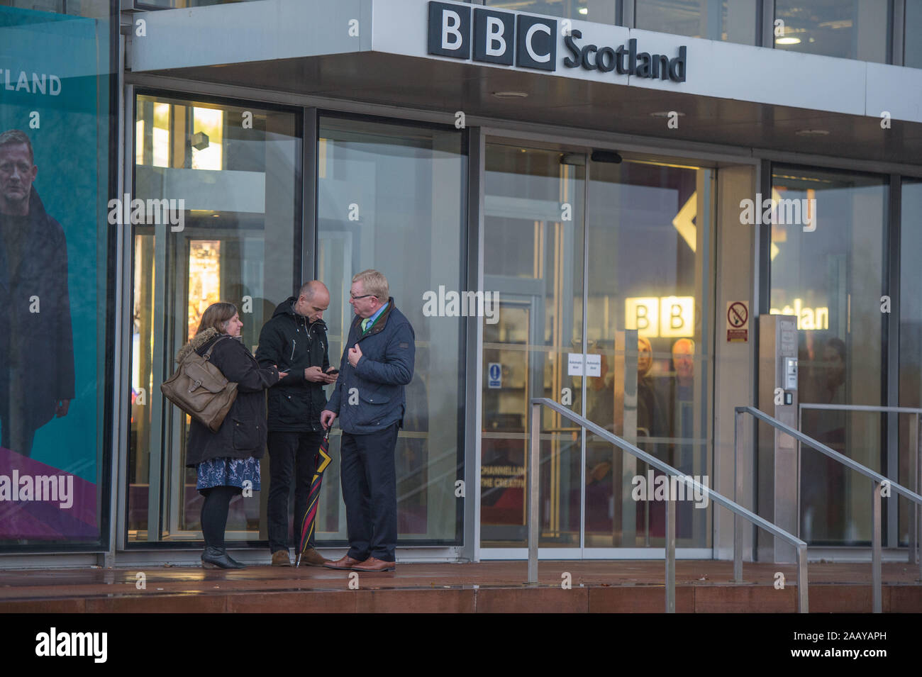 Jackson carlaw outside bbc scotland studios glasgow hi-res stock ...
