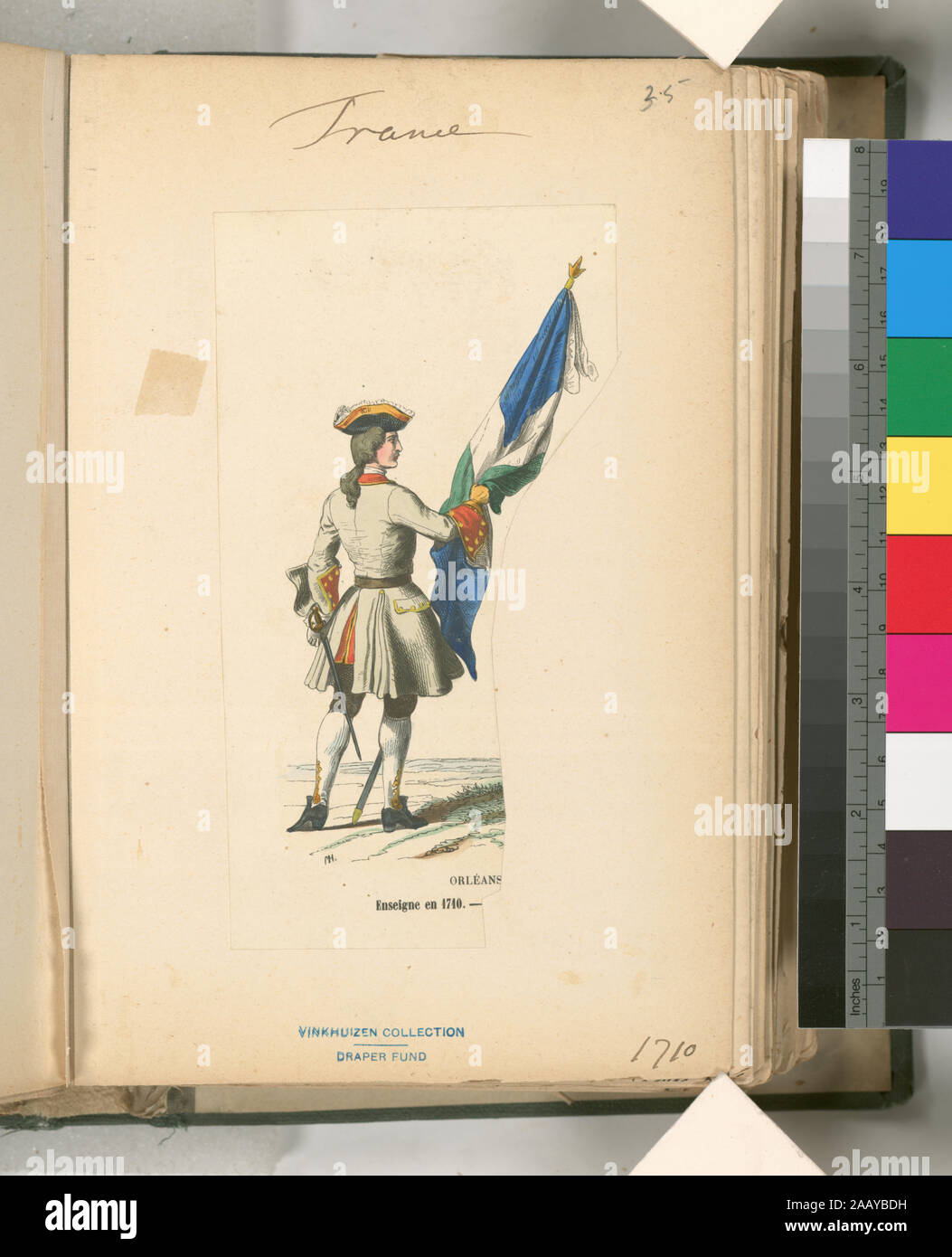 Soldier of France 1700-1720 Louis XIV Stock Photo - Alamy