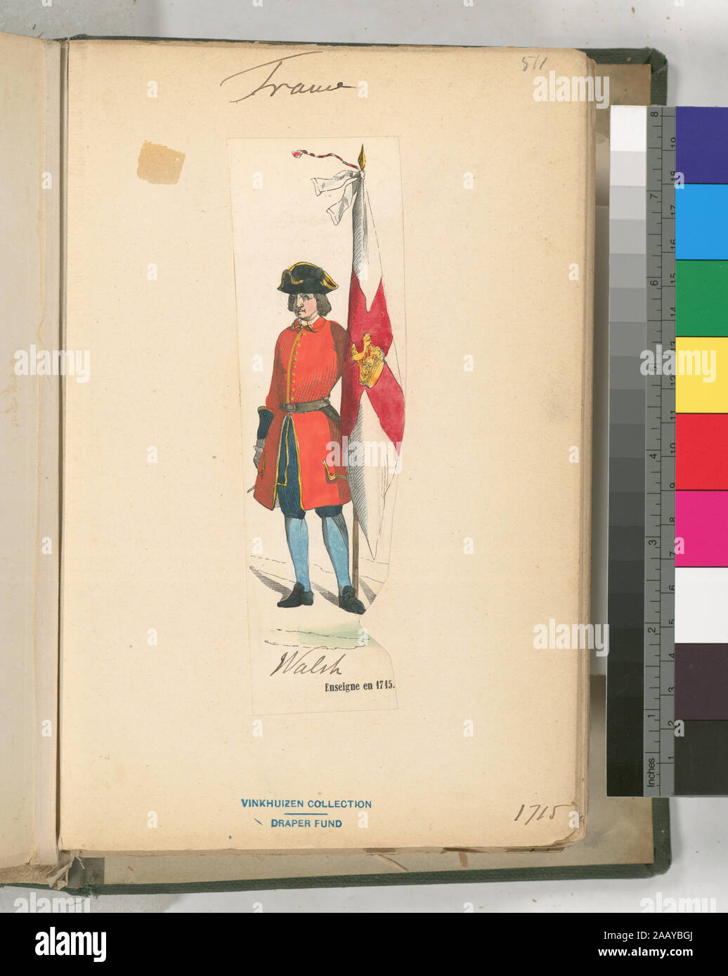 Soldier of France 1700-1720 Louis XIV Stock Photo - Alamy