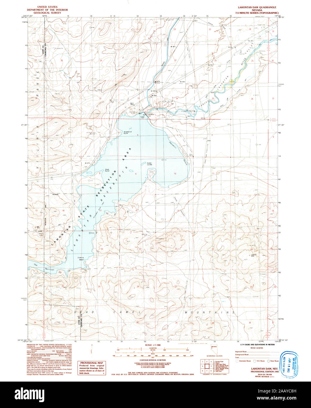 Lahontan dam hi-res stock photography and images - Alamy