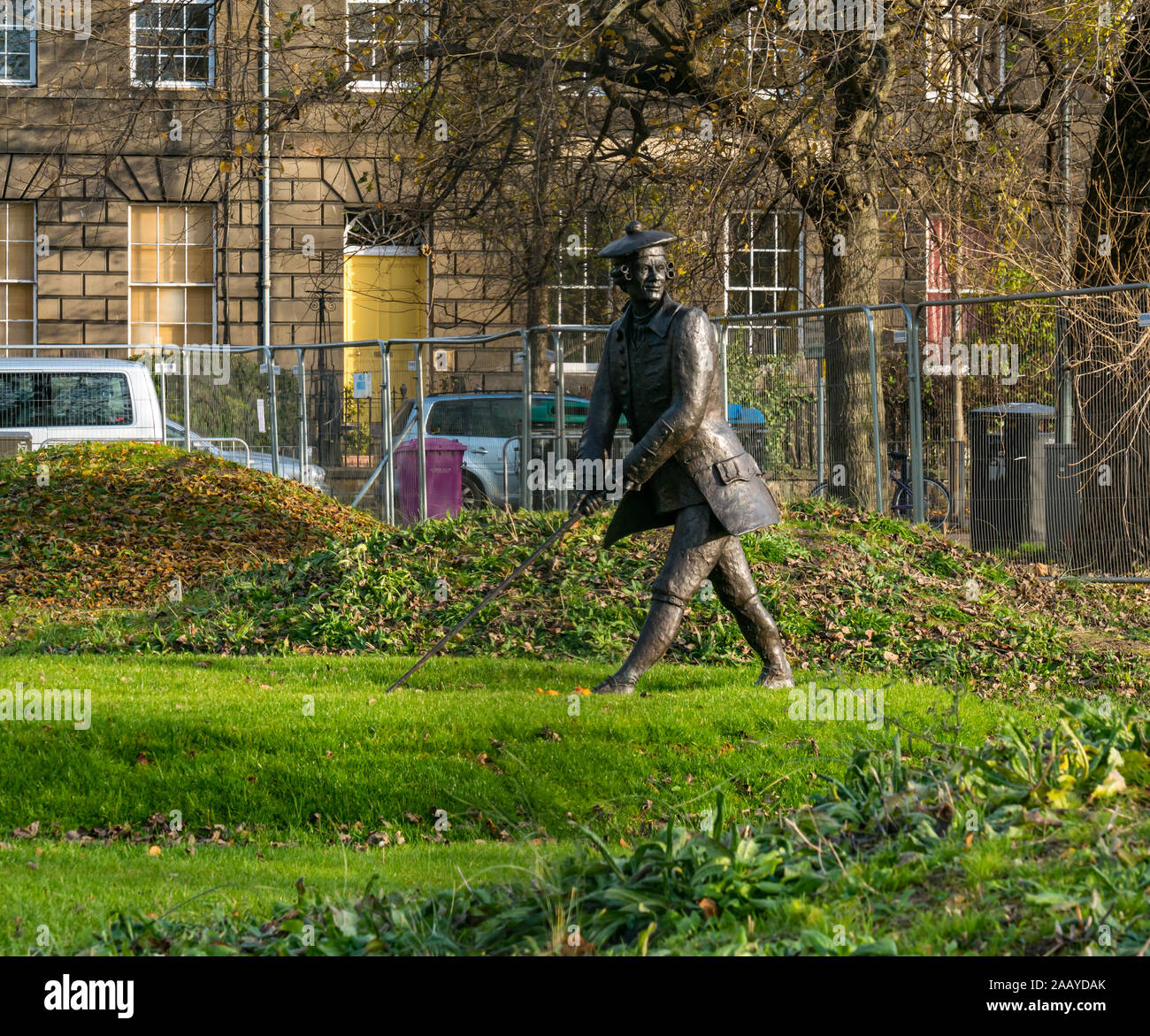 Statue of historic John Rattray by Scottish sculptor David Annand ...