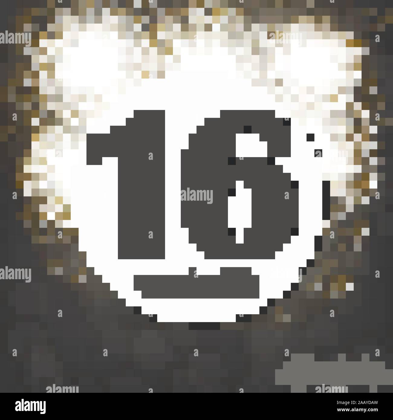 October 16 icon. For planning important day. Banner for holidays and ...