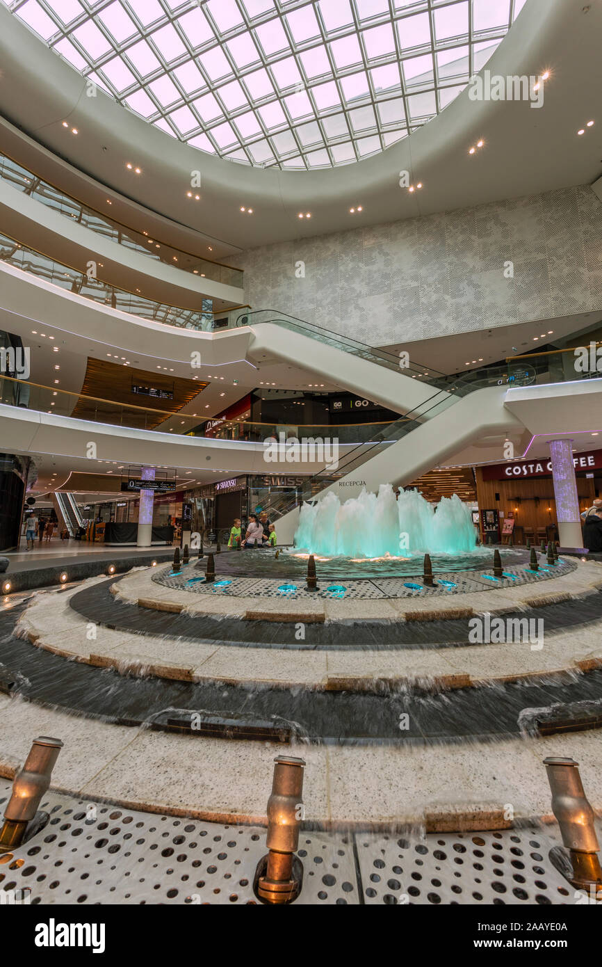 Wroclavia shopping mall in Wroclaw city centre, Poland Stock Photo - Alamy
