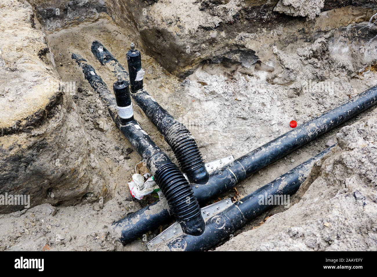 Underground pipeline hi-res stock photography and images - Alamy
