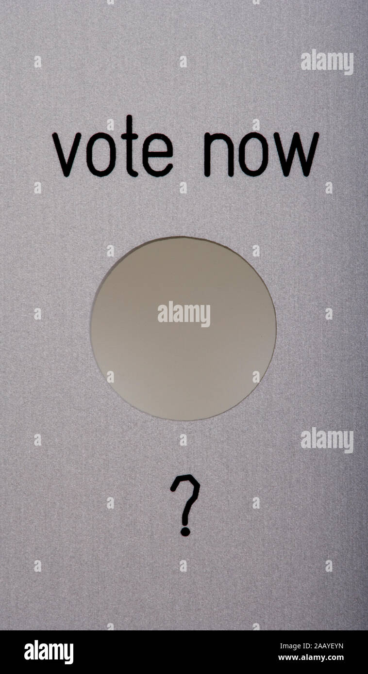 Vote now hi-res stock photography and images - Alamy