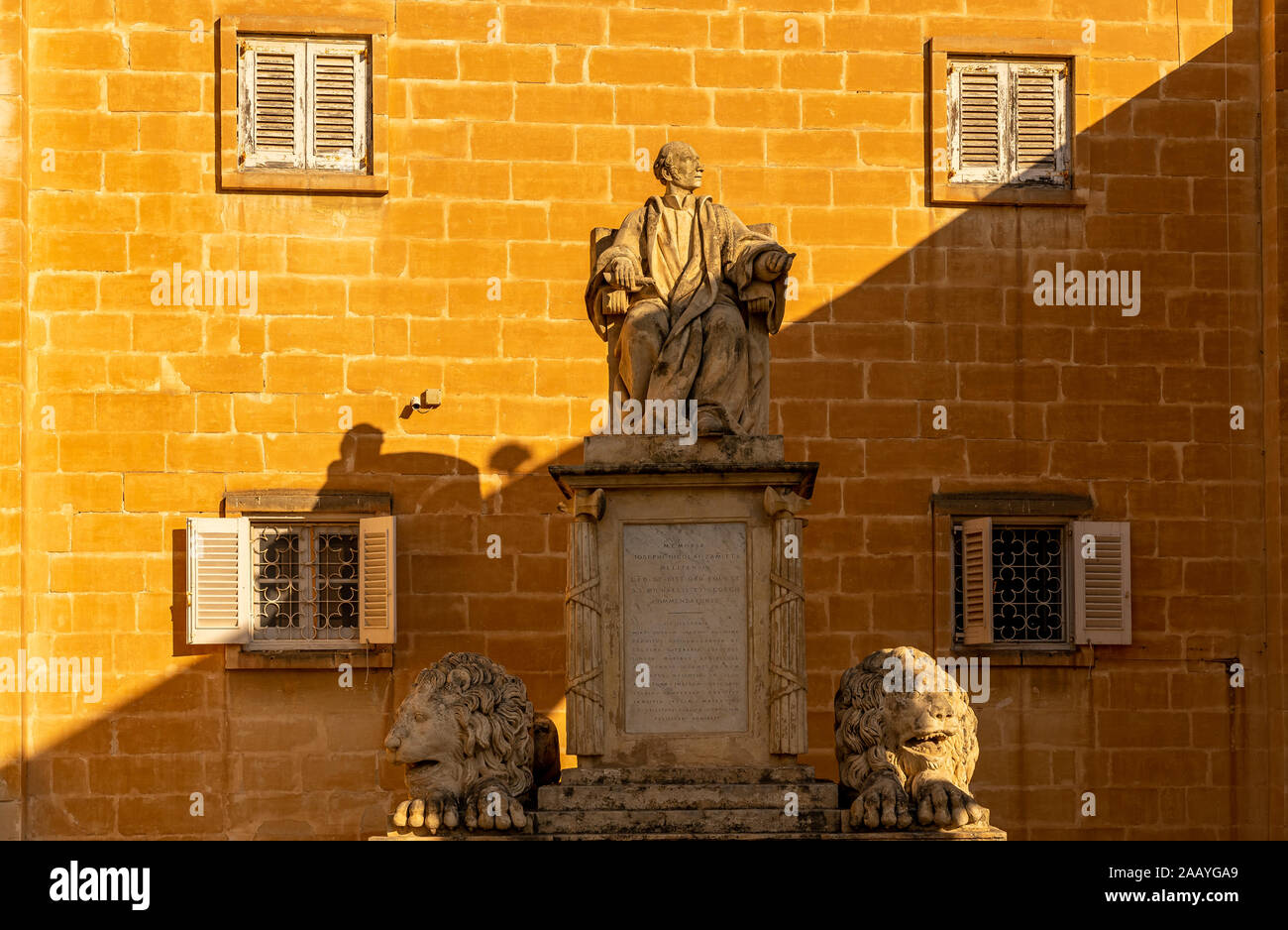 beautiful windows in valetta, malta Stock Photo - Alamy