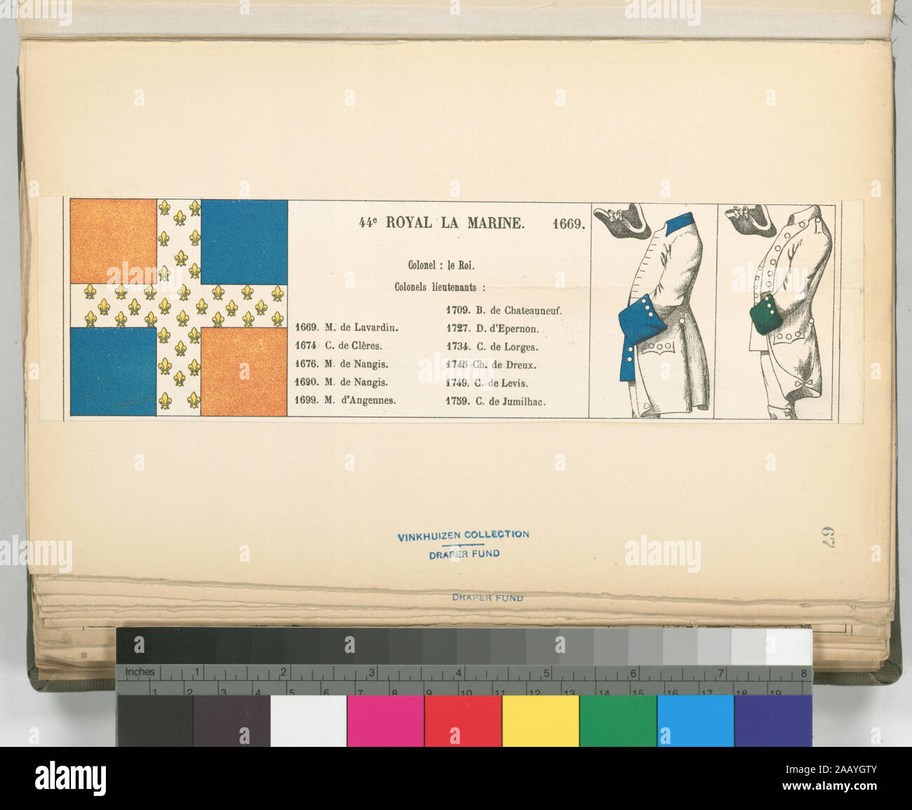 Soldier of France 1764, 1 Stock Photo - Alamy