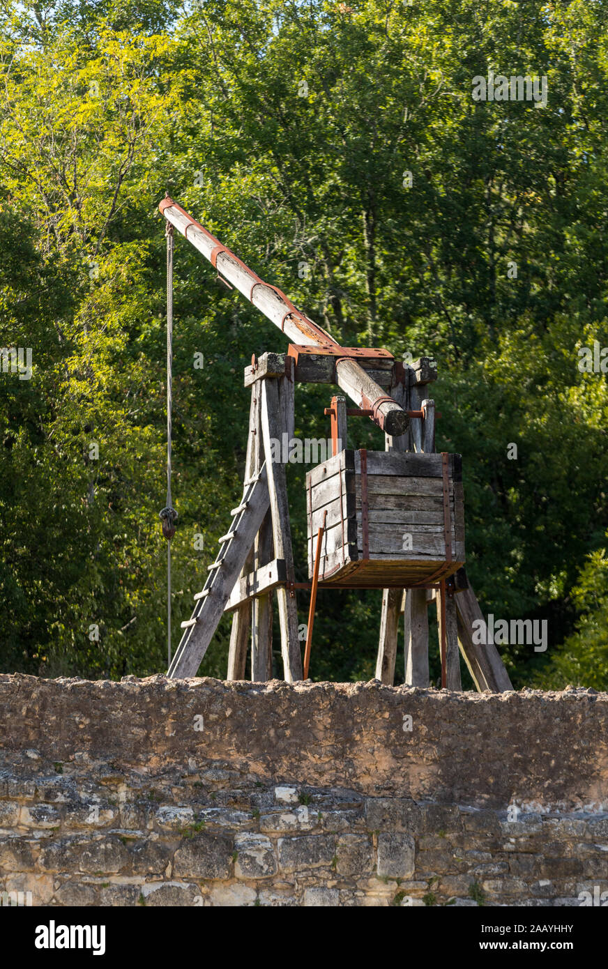 French trebuchet hi-res stock photography and images - Alamy