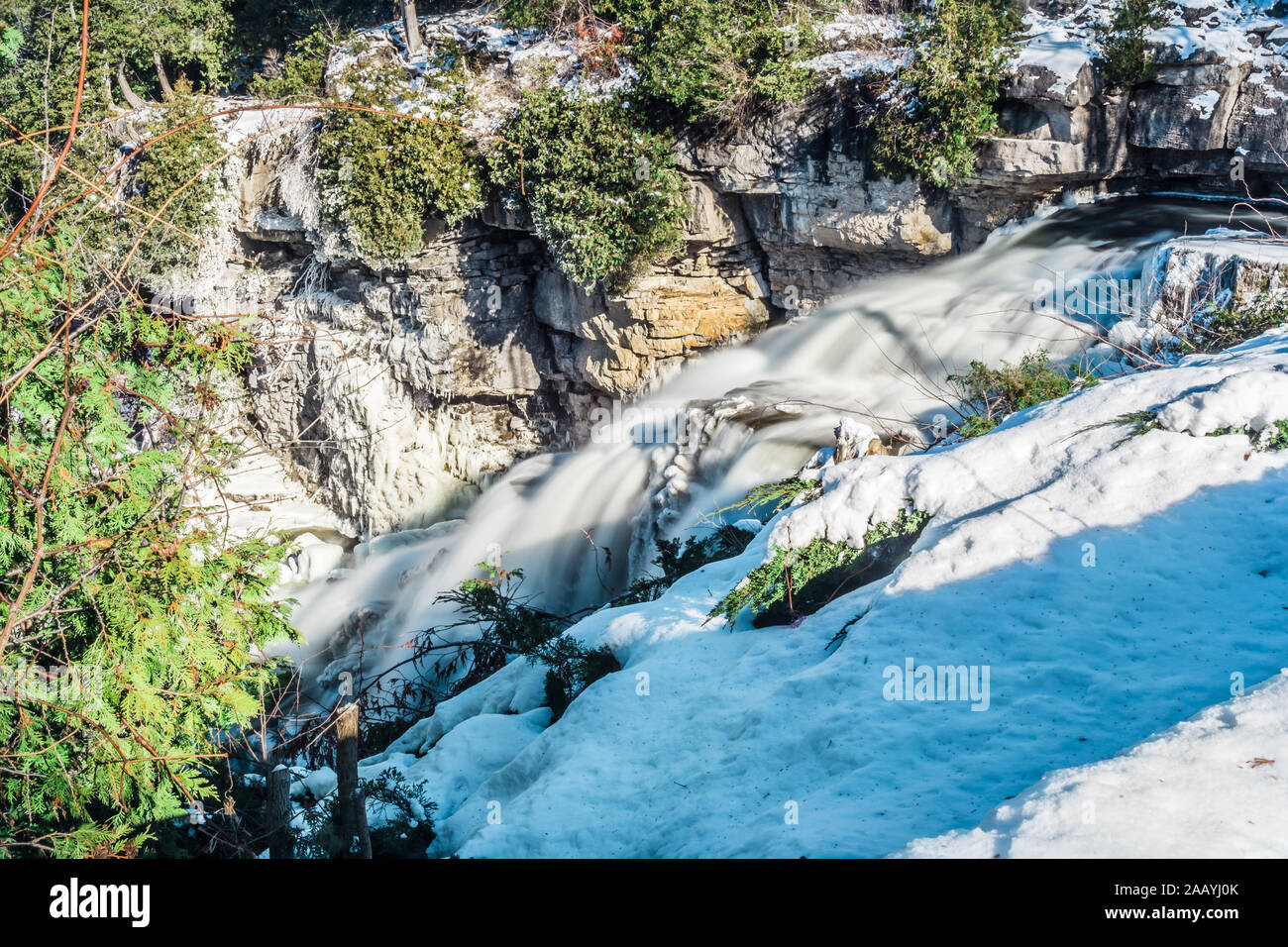 Inglis Falls Conservation Area Niagara Escarpment Bruce Peninsula Owen ...