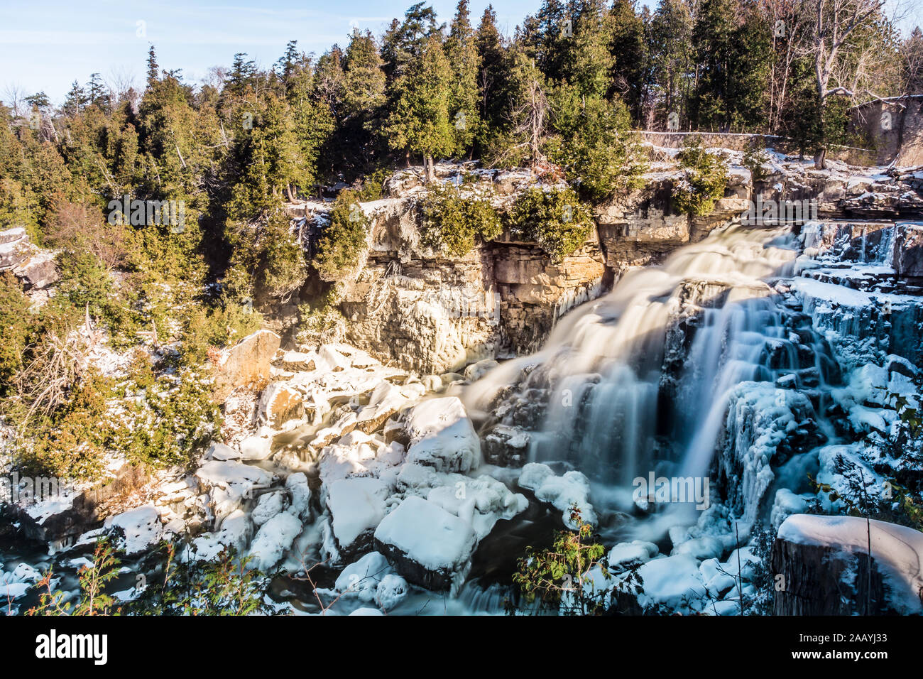 Inglis Falls Conservation Area Niagara Escarpment Bruce Peninsula Owen ...