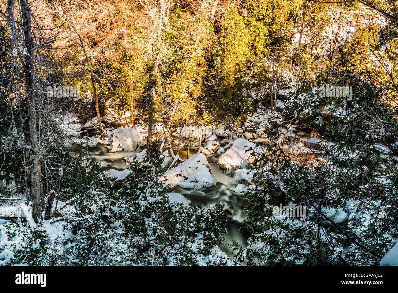 Inglis Falls Conservation Area Niagara Escarpment Bruce Peninsula Owen ...