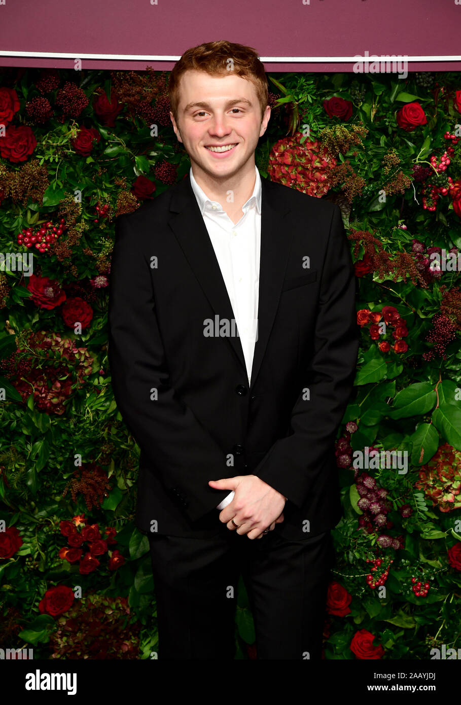 Sam Tutty attending the 65th Evening Standard Theatre Awards at held at ...