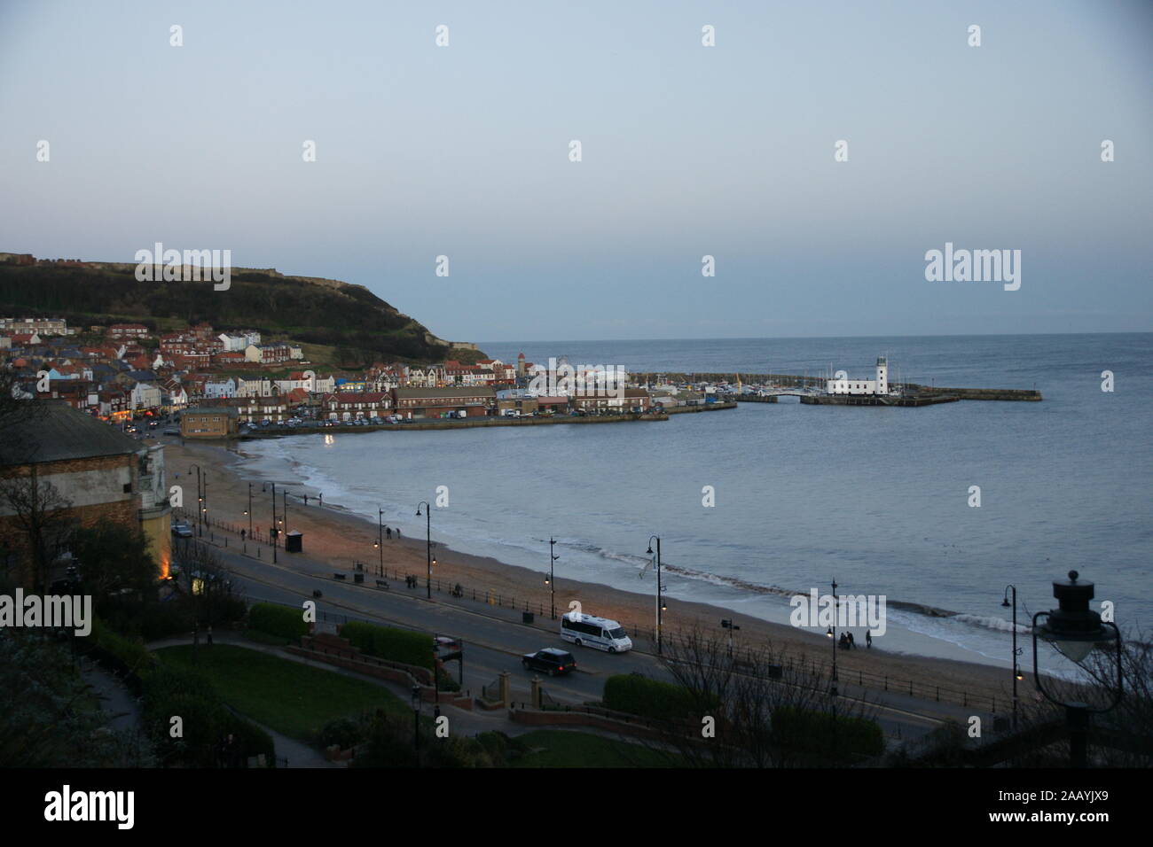 Scarborough seaside resort town hi-res stock photography and images - Alamy