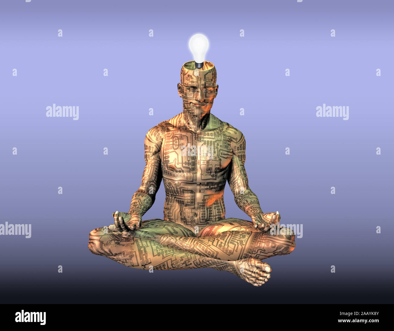 Human body light chip hi-res stock photography and images - Alamy