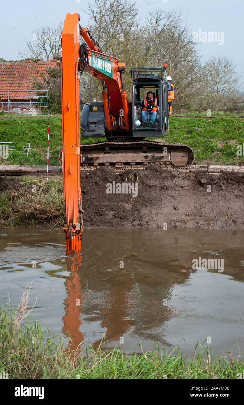Dredging begins on the local river to prevent further flooding at ...