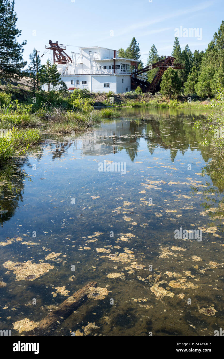 Gold dredge hi-res stock photography and images - Alamy