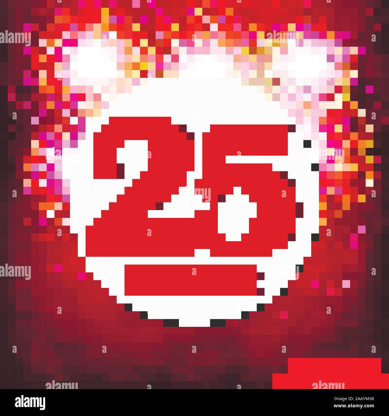 November 25 icon. For planning important day. Banner for holidays and ...