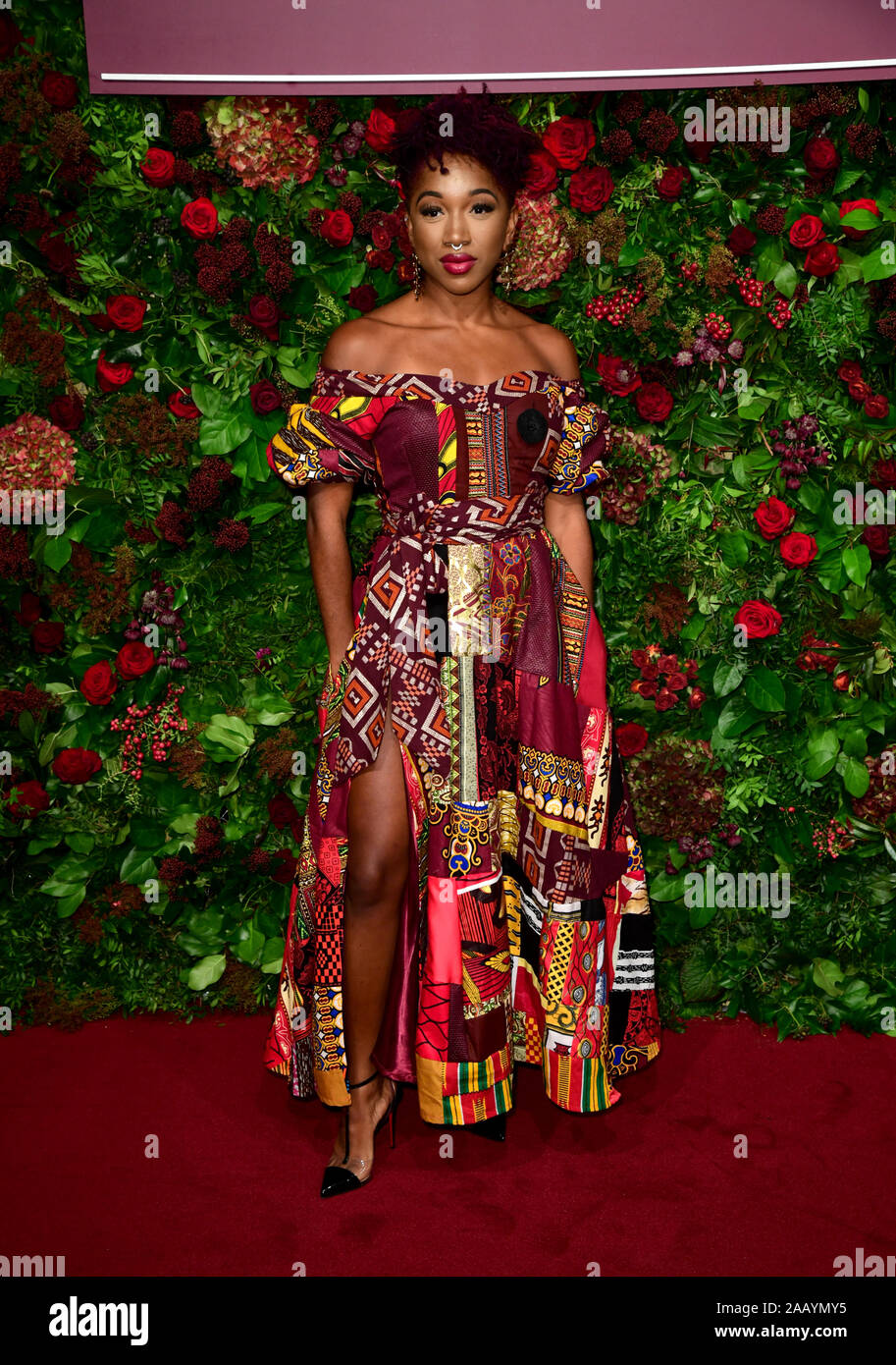 Cherrelle Skeete attending the 65th Evening Standard Theatre Awards at ...