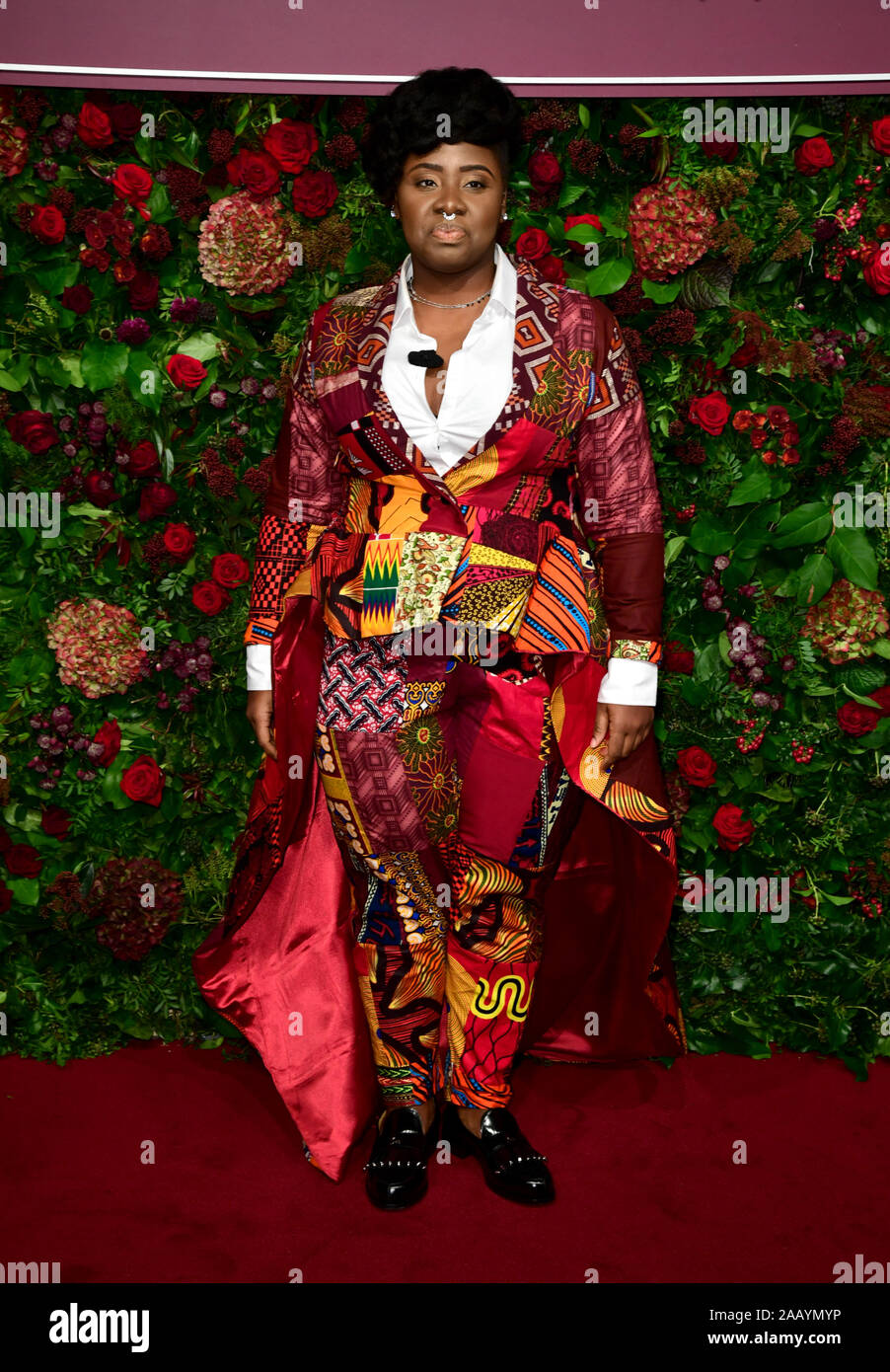 Shiloh Coke attending the 65th Evening Standard Theatre Awards at held ...