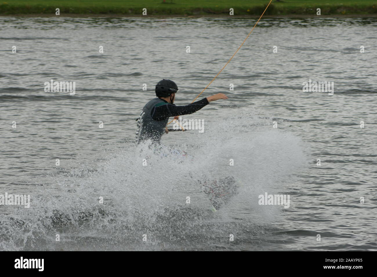 Waterski cable hi-res stock photography and images - Alamy