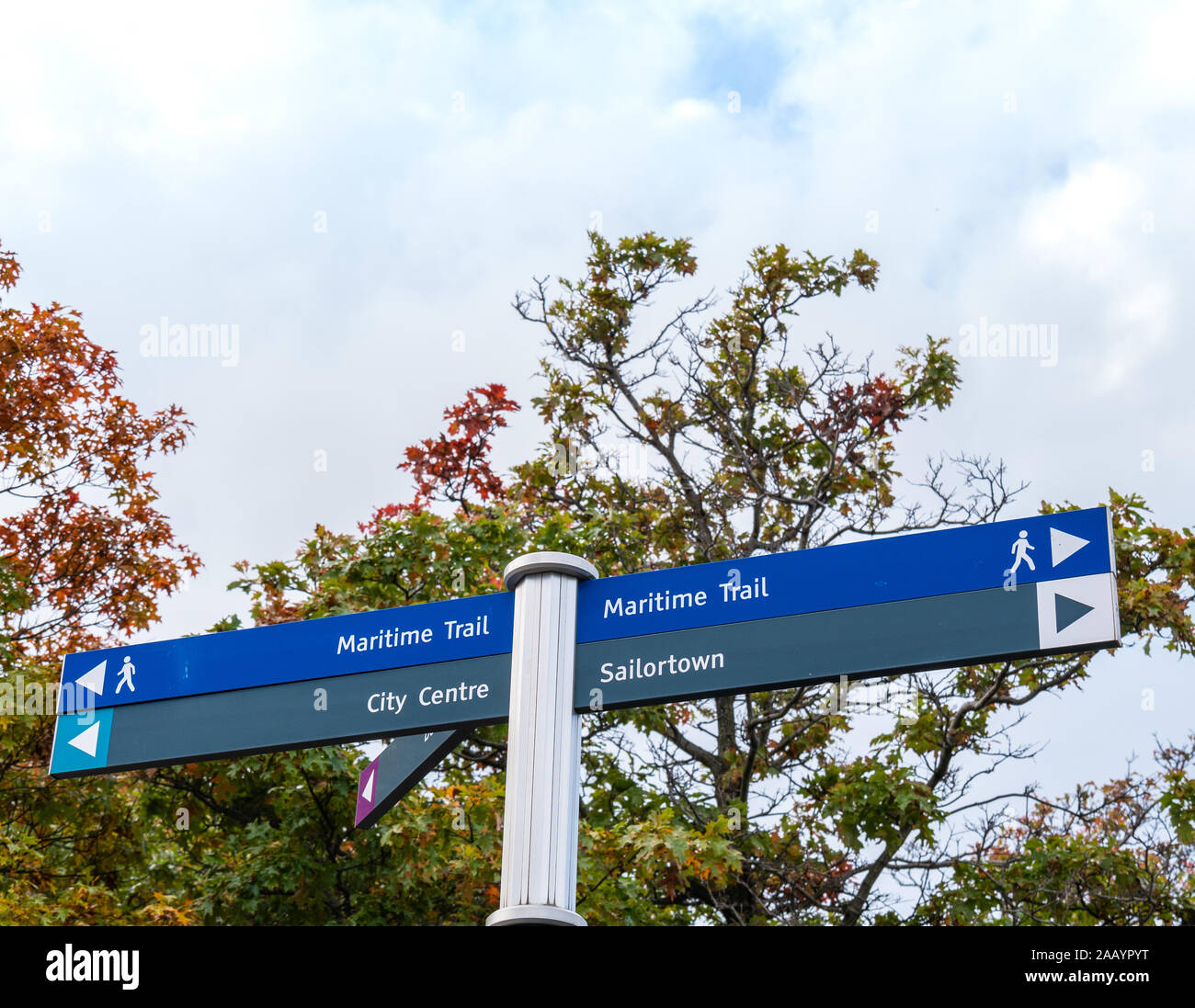 Information sign belfast hi-res stock photography and images - Alamy