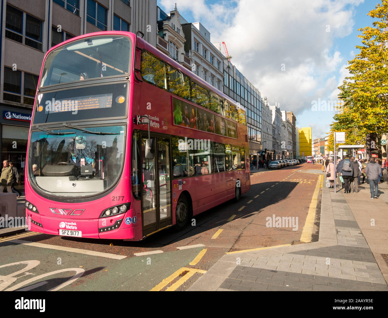 Bus transport belfast hi-res stock photography and images - Alamy