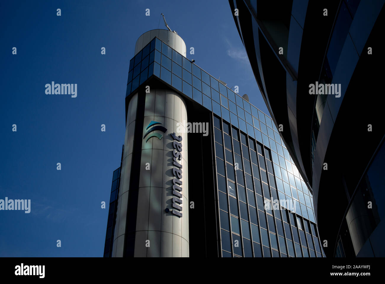 Inmarsat building London 99 City Road London England, Inmarsat are a ...