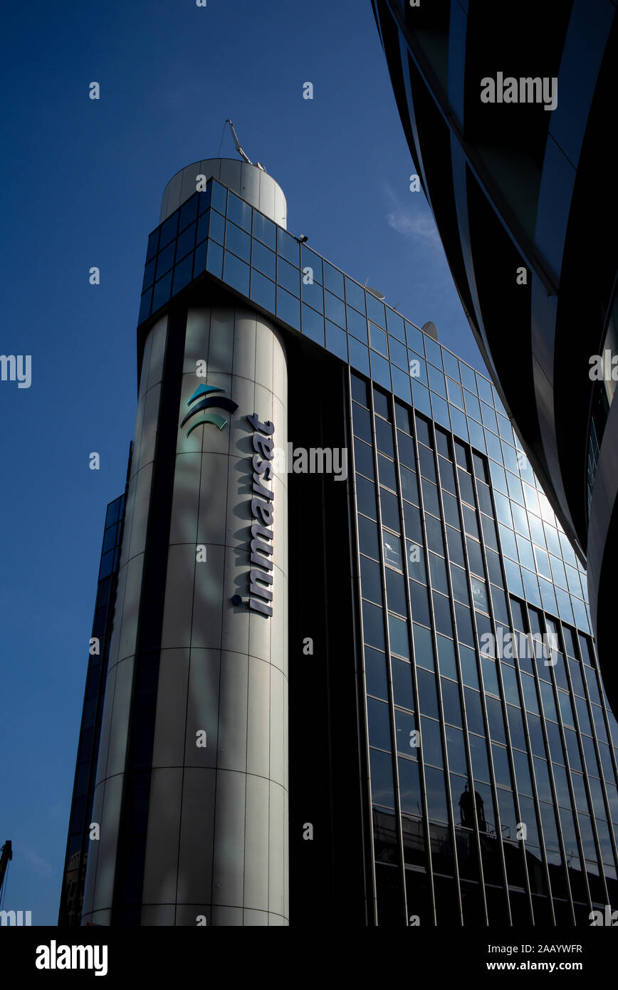 Inmarsat building London 99 City Road London England, Inmarsat are a ...