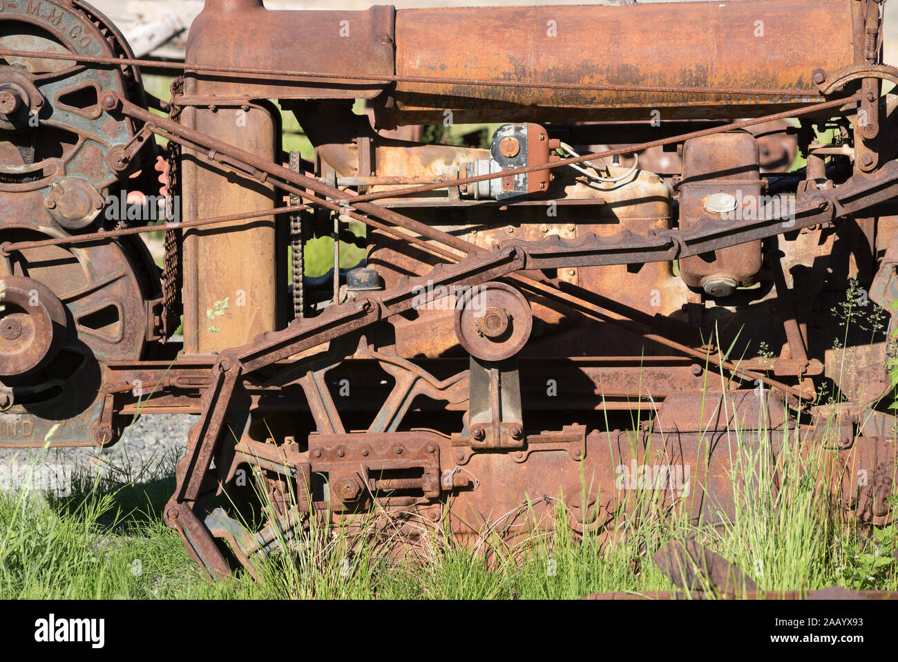 Old mining machinery hi-res stock photography and images - Alamy