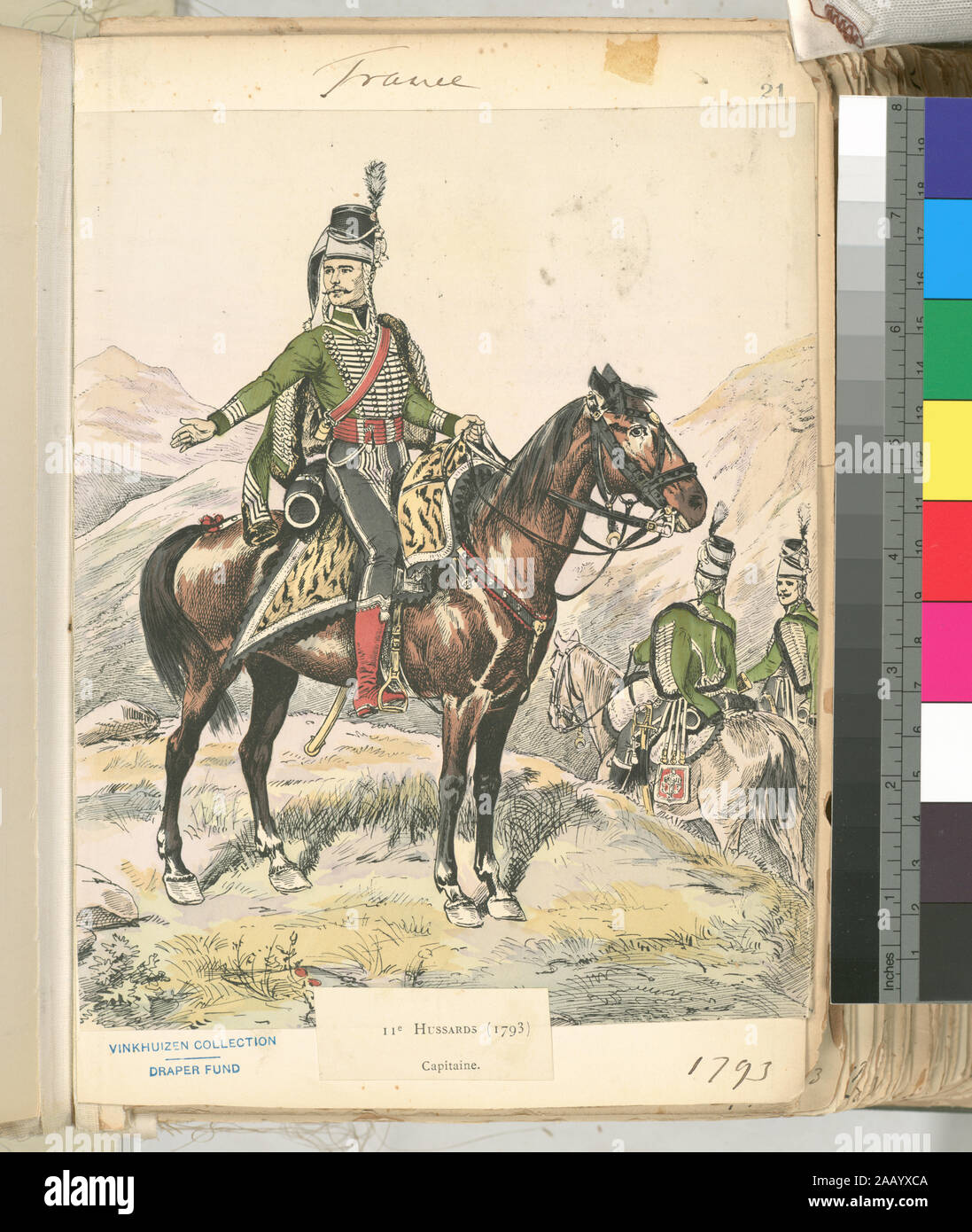 Soldier of France 1793 Stock Photo - Alamy