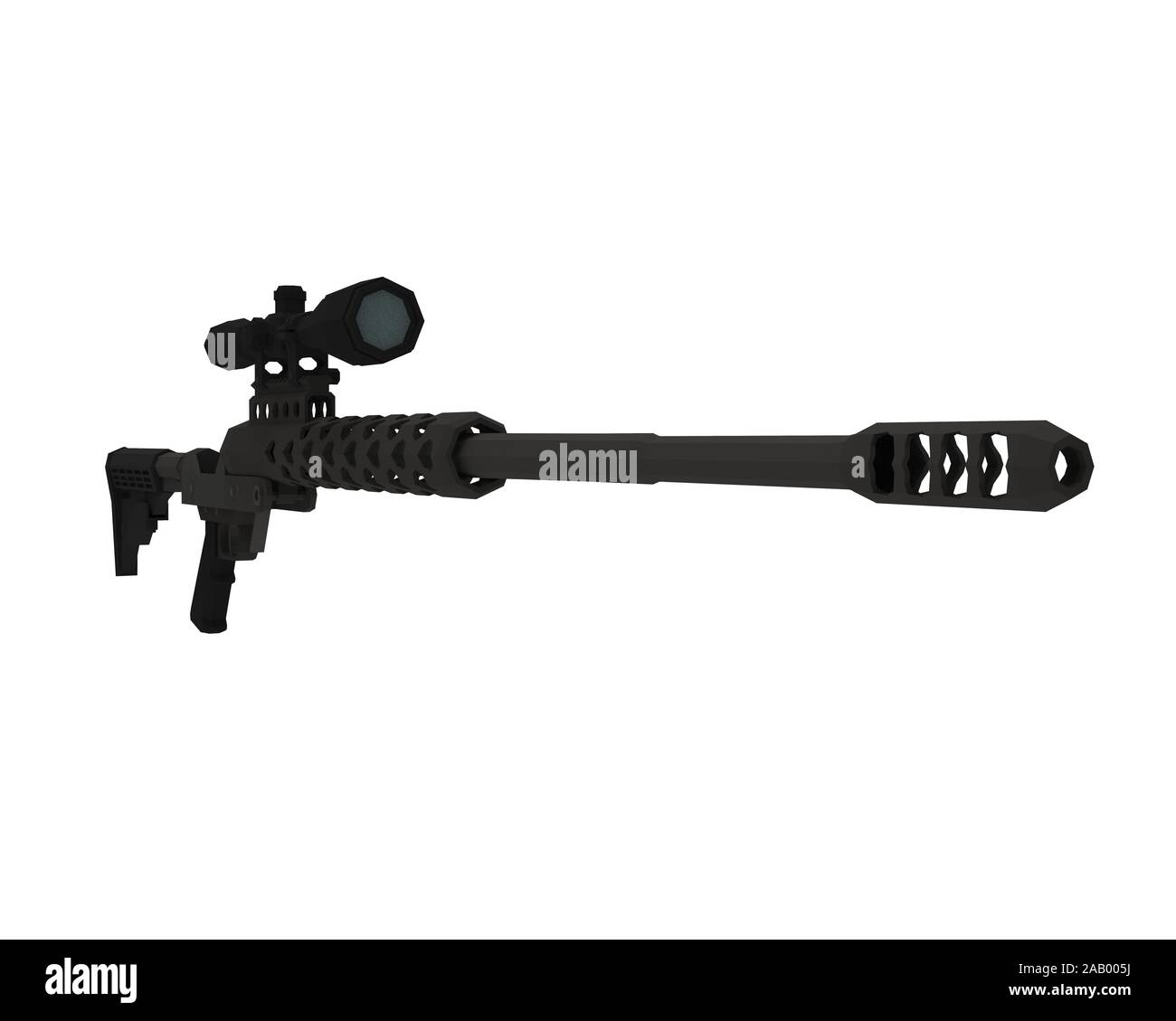 3d handgun weapon on solid background concept 3d side view 3d ...