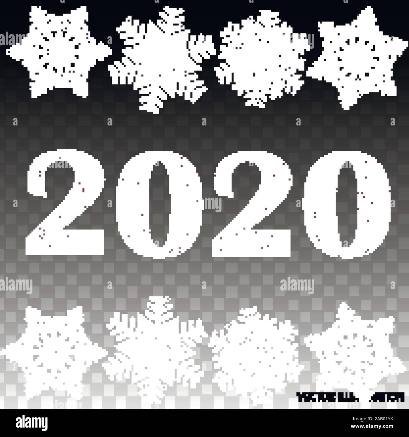 Holiday Happy 2020 New Year background. Brightly Christmas banner with ... Holiday Happy 2020 New Year background. Brightly Christmas banner with ...