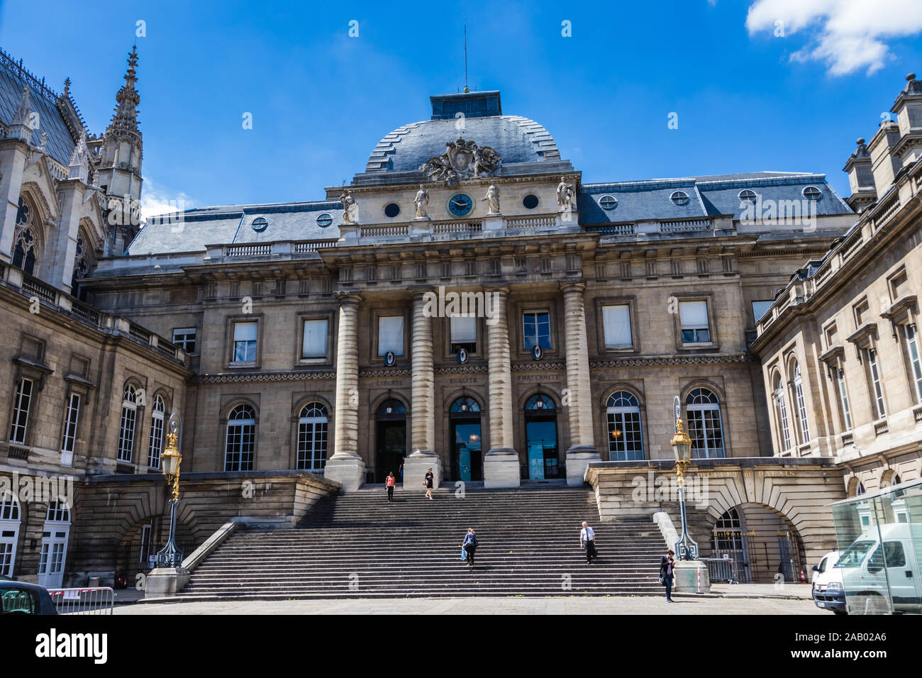 The Palace of Justice, Paris Stock Photo - Alamy