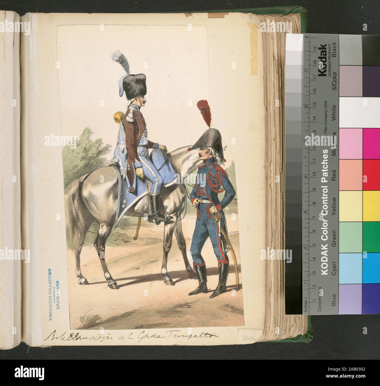 Soldier of France 1804 Stock Photo - Alamy