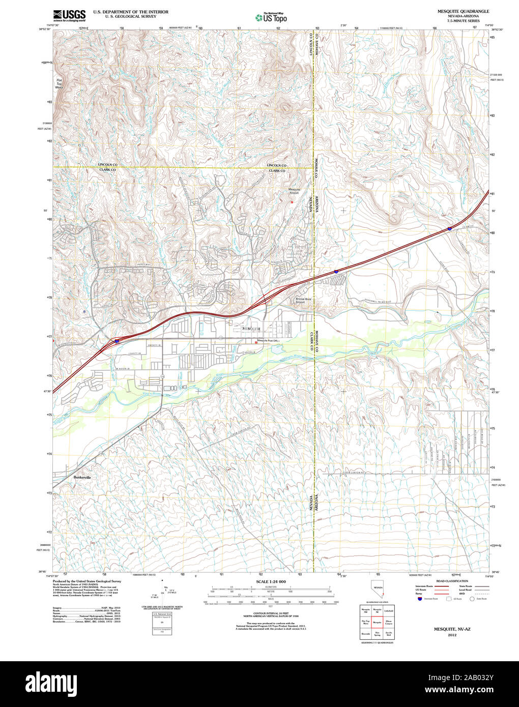 Mesquite nv Cut Out Stock Images & Pictures - Alamy