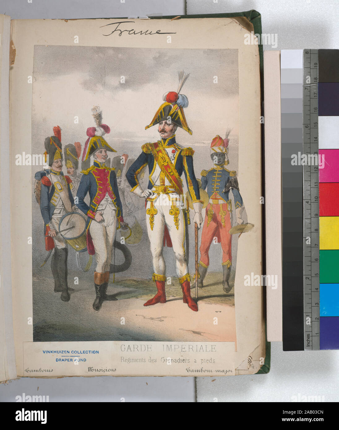 Soldier of France 1804 Stock Photo - Alamy