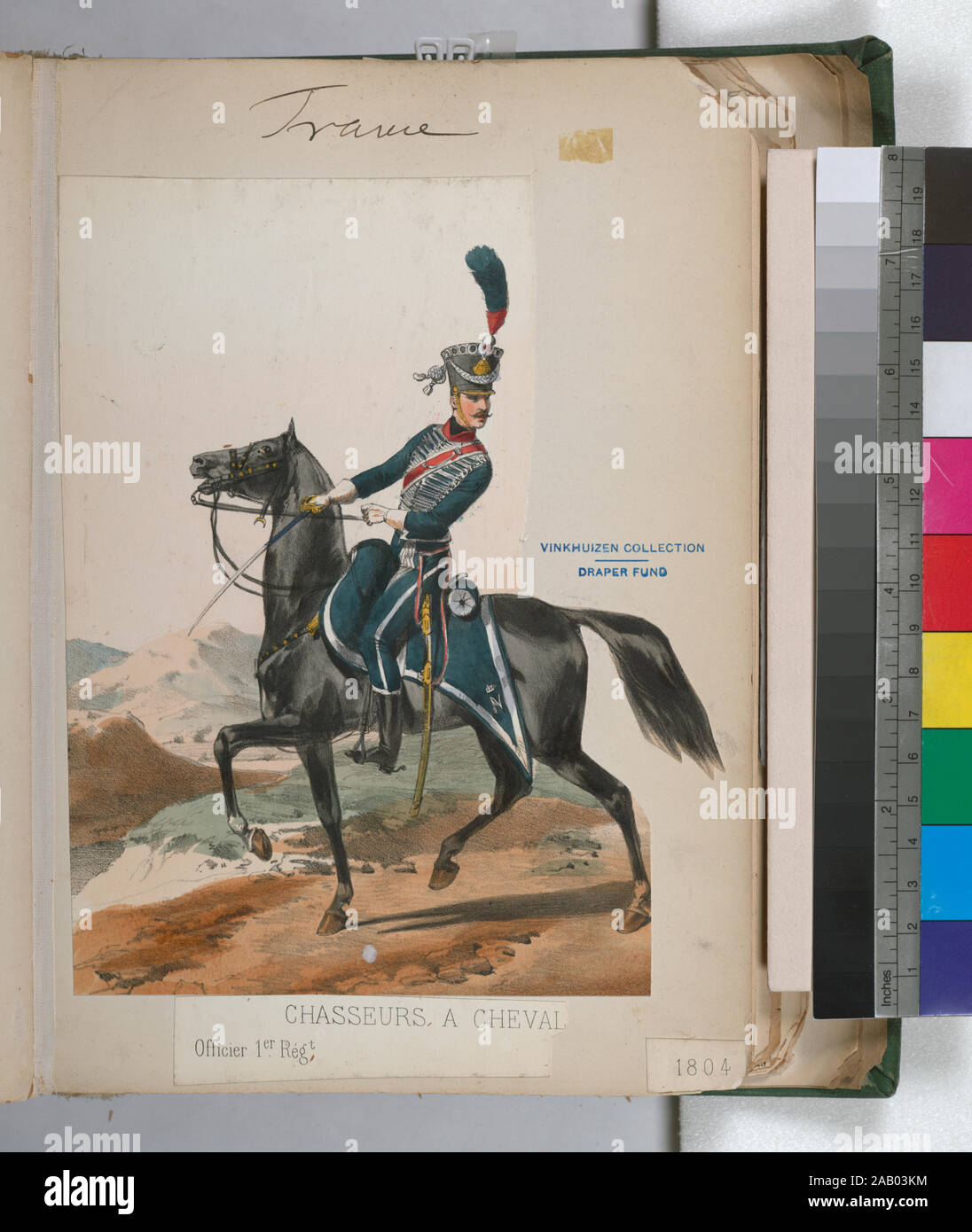 Soldier of France 1804 Stock Photo - Alamy