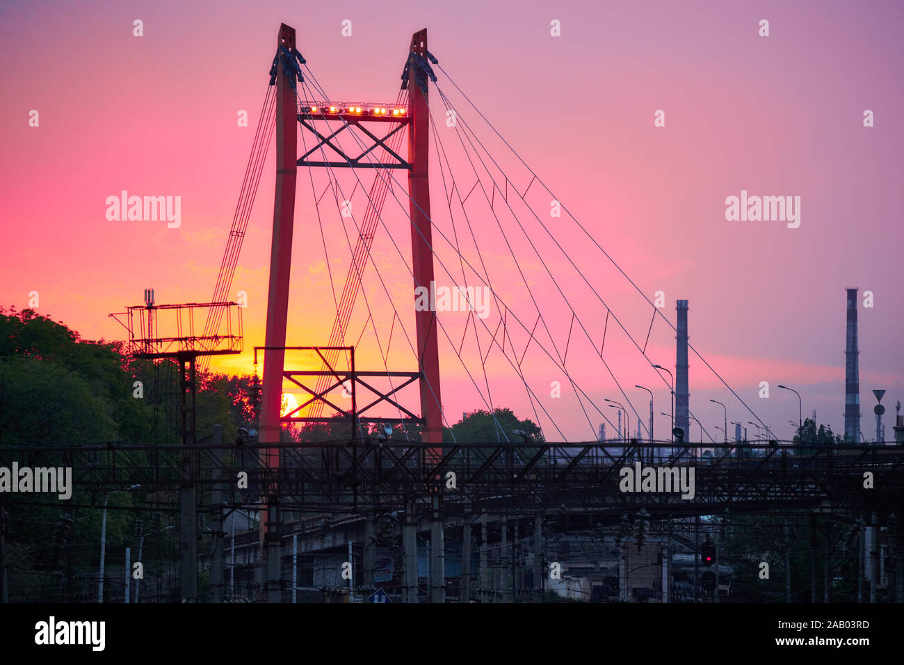 Train freight cargo railroad seaport hi-res stock photography and ...