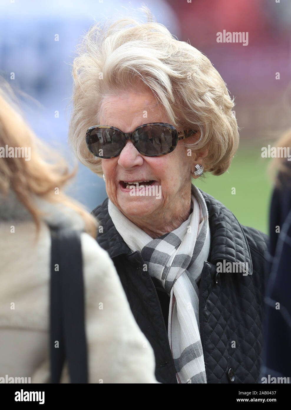 Landover, Maryland, USA. 24th Nov, 2019. Detroit Lions owner Martha ...