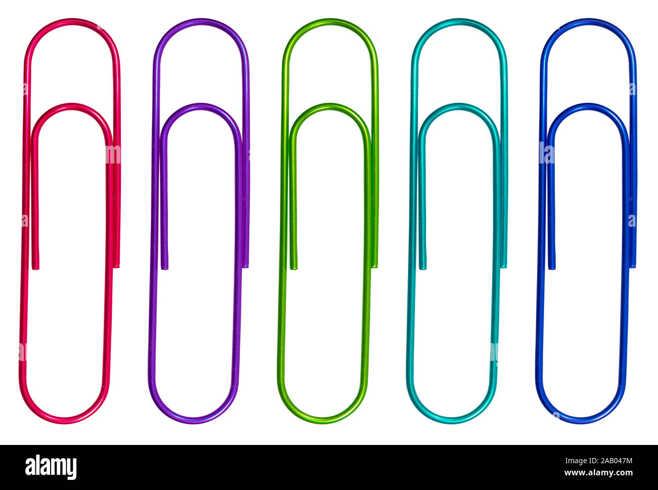 Purple paperclip hi-res stock photography and images - Alamy