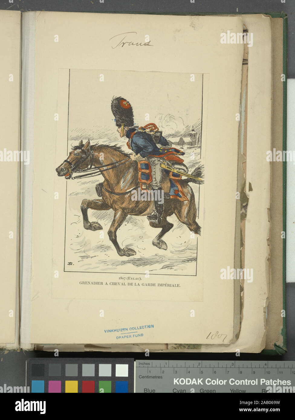 Soldier of France 1807 Stock Photo - Alamy